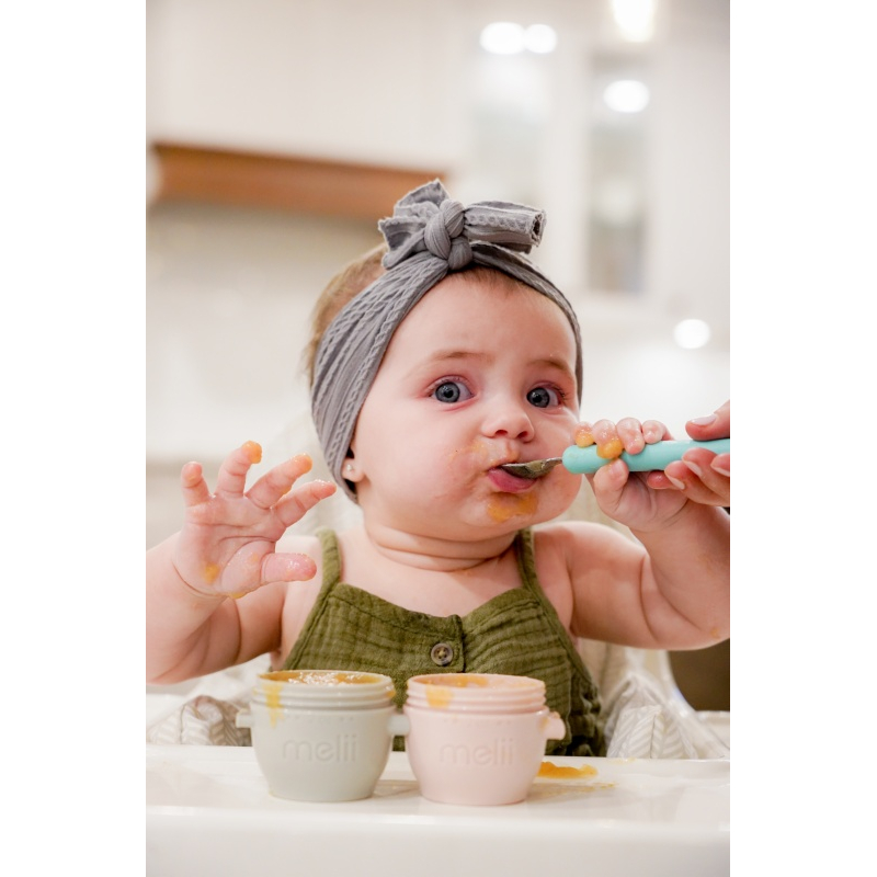 Melii Κουτάλι και πιρούνι Spork On the Go 2 σε 1 με θήκη